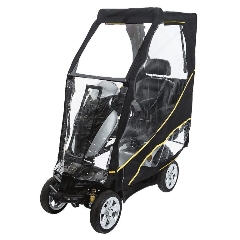 Mobility Scooter Shelter - Easy Folding & Lockable ? - Orange Badge ...