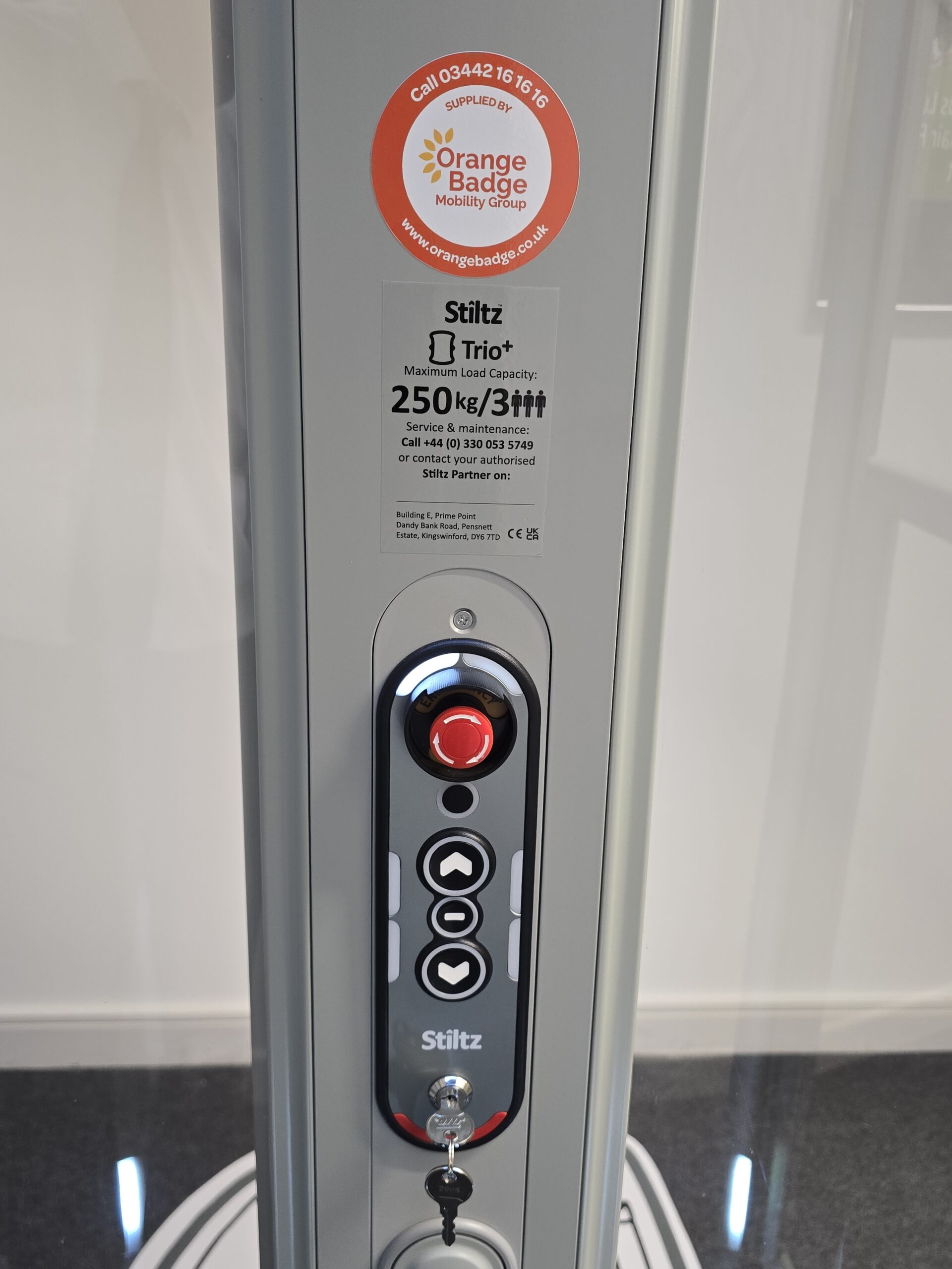 Try a Stiltz lift in store - Orange Badge Mobility Solutions