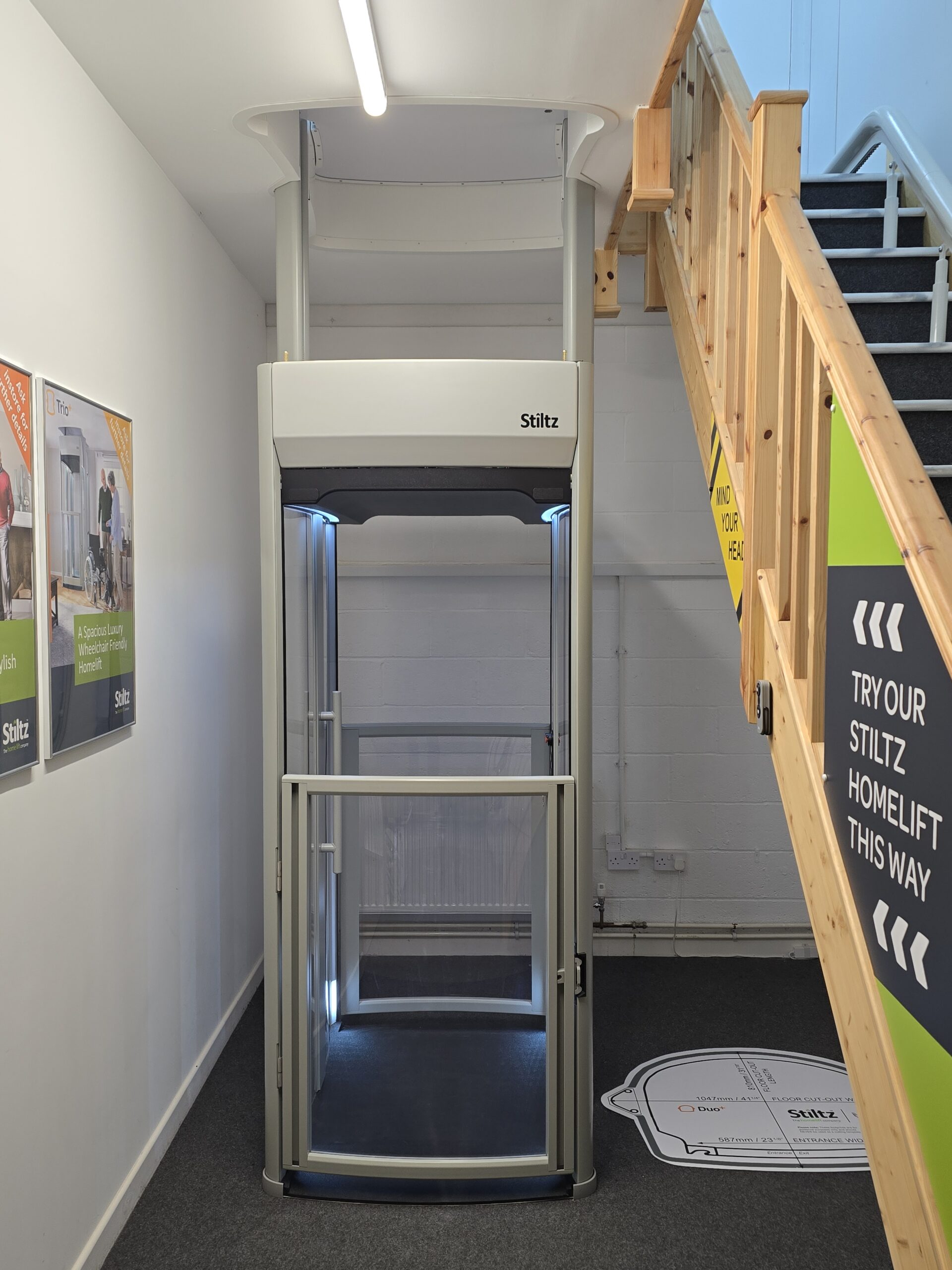 Try a Stiltz lift in store - Orange Badge Mobility Solutions